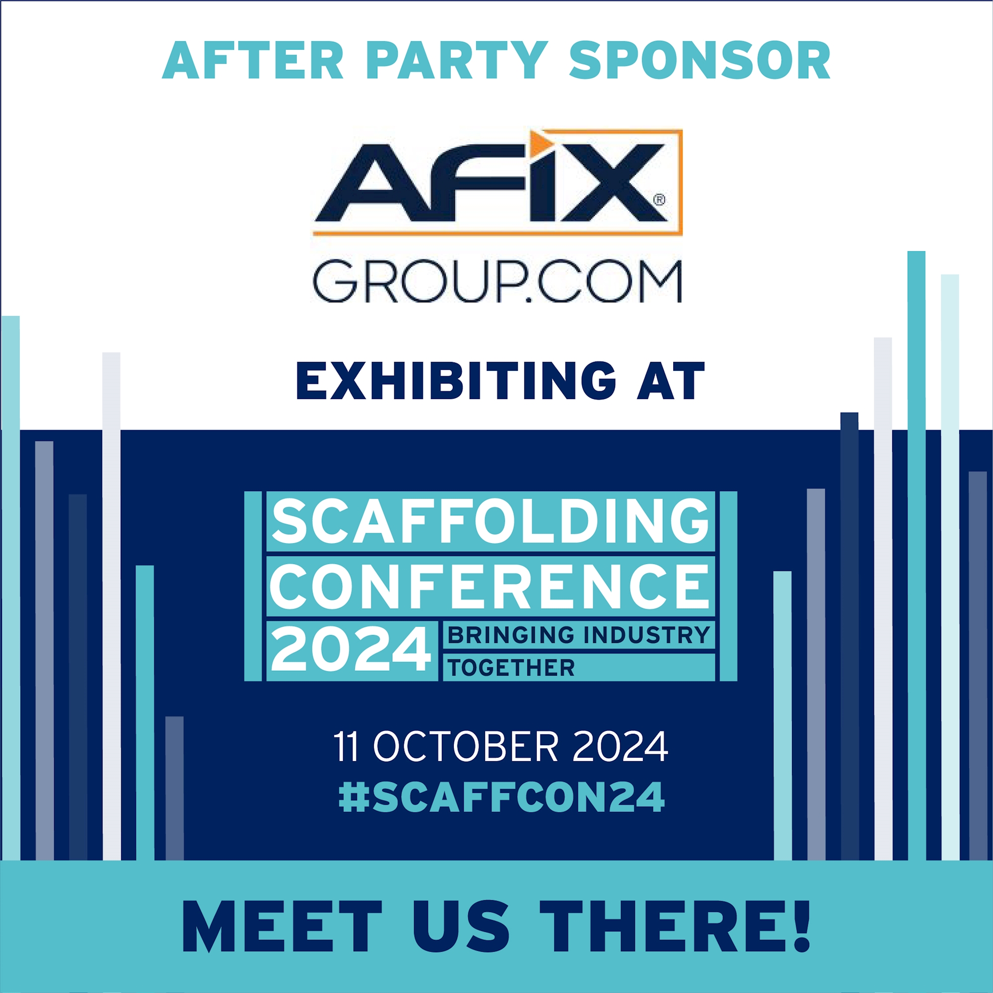Afix Group UK sponsors ScaffCon 2024 after-party | Afix group NV